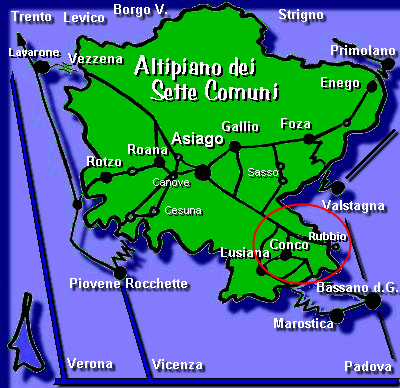 Conco Kunken, Altopiano di Asiago Sette Comuni, 7 Comuni Cimbri dell ...
